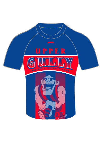Upper Gully JFC Royal Blue Sublimated Training T-Shirt — Sporting Fine Art